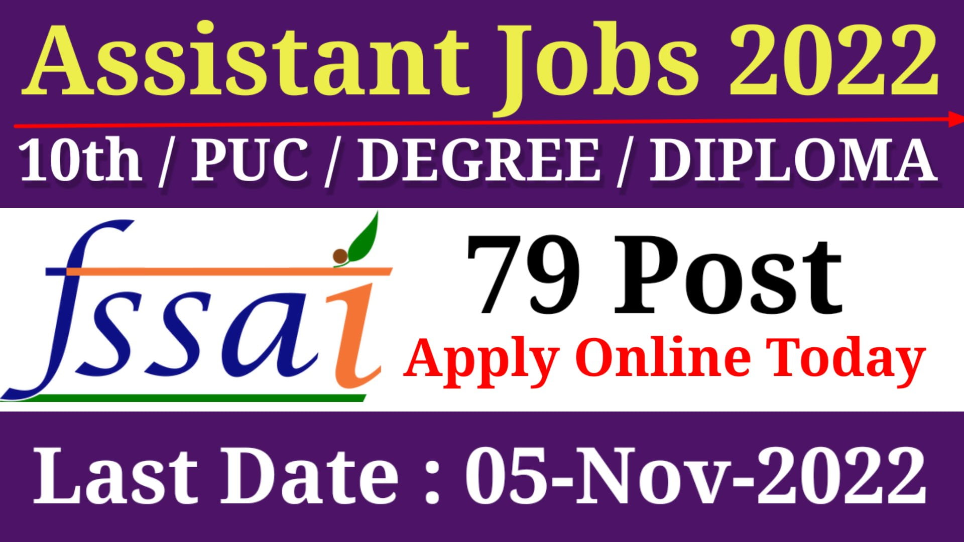 FSSAI Recruitment 2022 Notification Out | FSSAI Department 2022 | 10th ... FSSAI Recruitment 2022 Notification Out | FSSAI Department 2022 | 10th ...